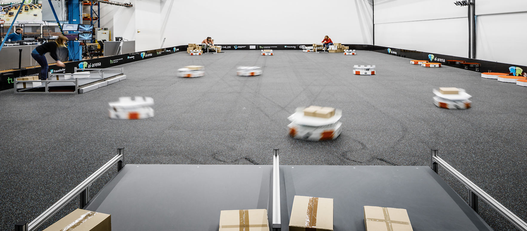 Schwarmroboter „LoadRunner“ - KI in der Intralogistik | KION GROUP AG