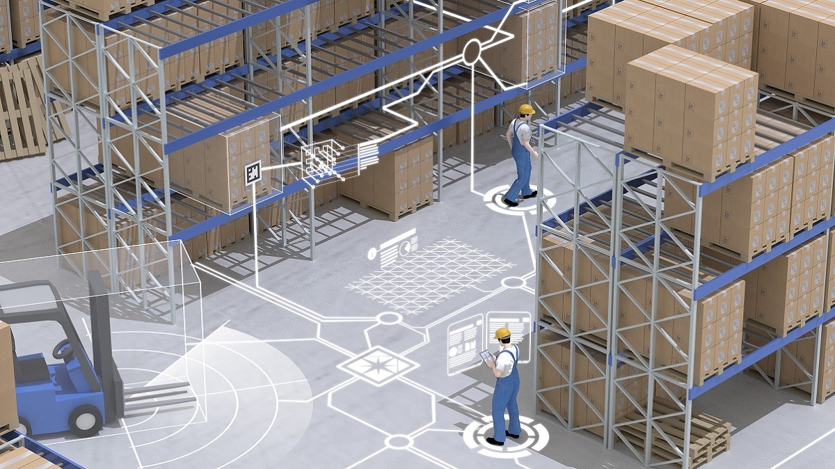 A travel map for forklifts | KION GROUP AG