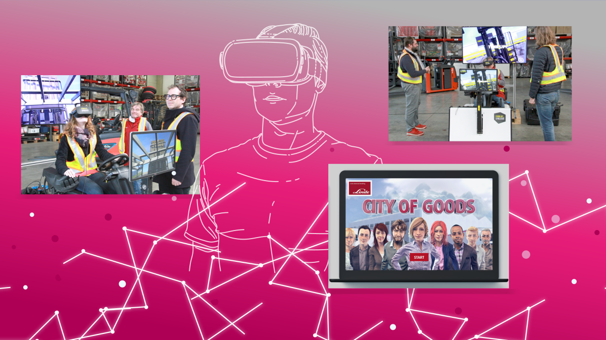Gamification in logistics: Forklift simulator & more | KION GROUP AG