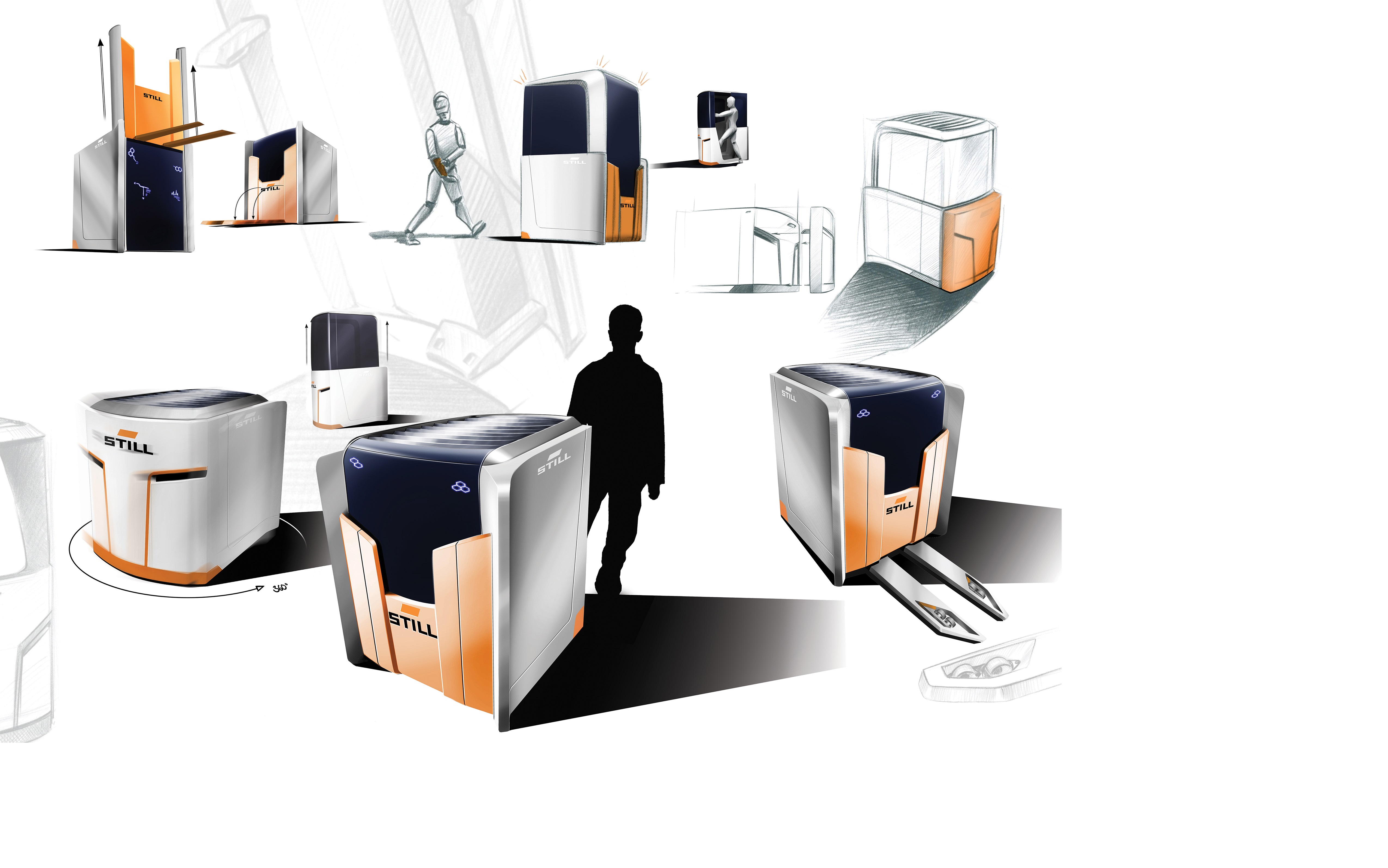 Porsche Engineering designs Linde forklifts I KION Group | KION GROUP AG