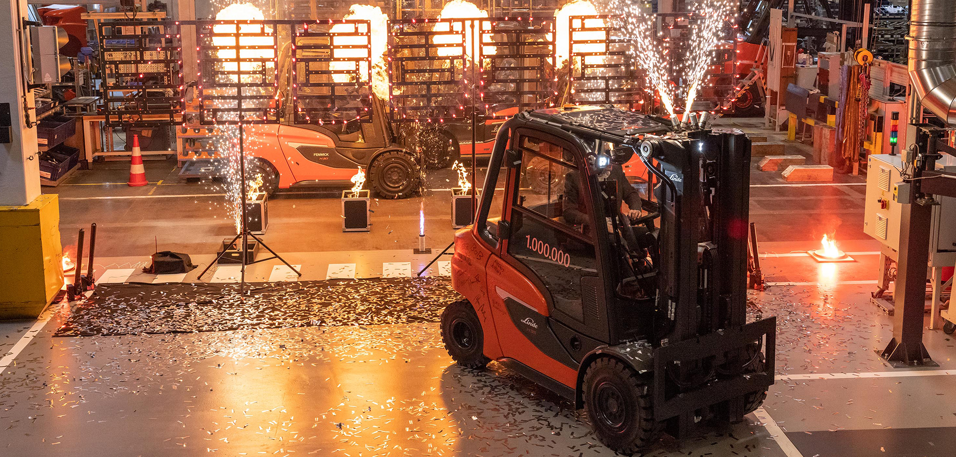Forklift truck manufacturer: Million-year anniversary for Linde | KION ...