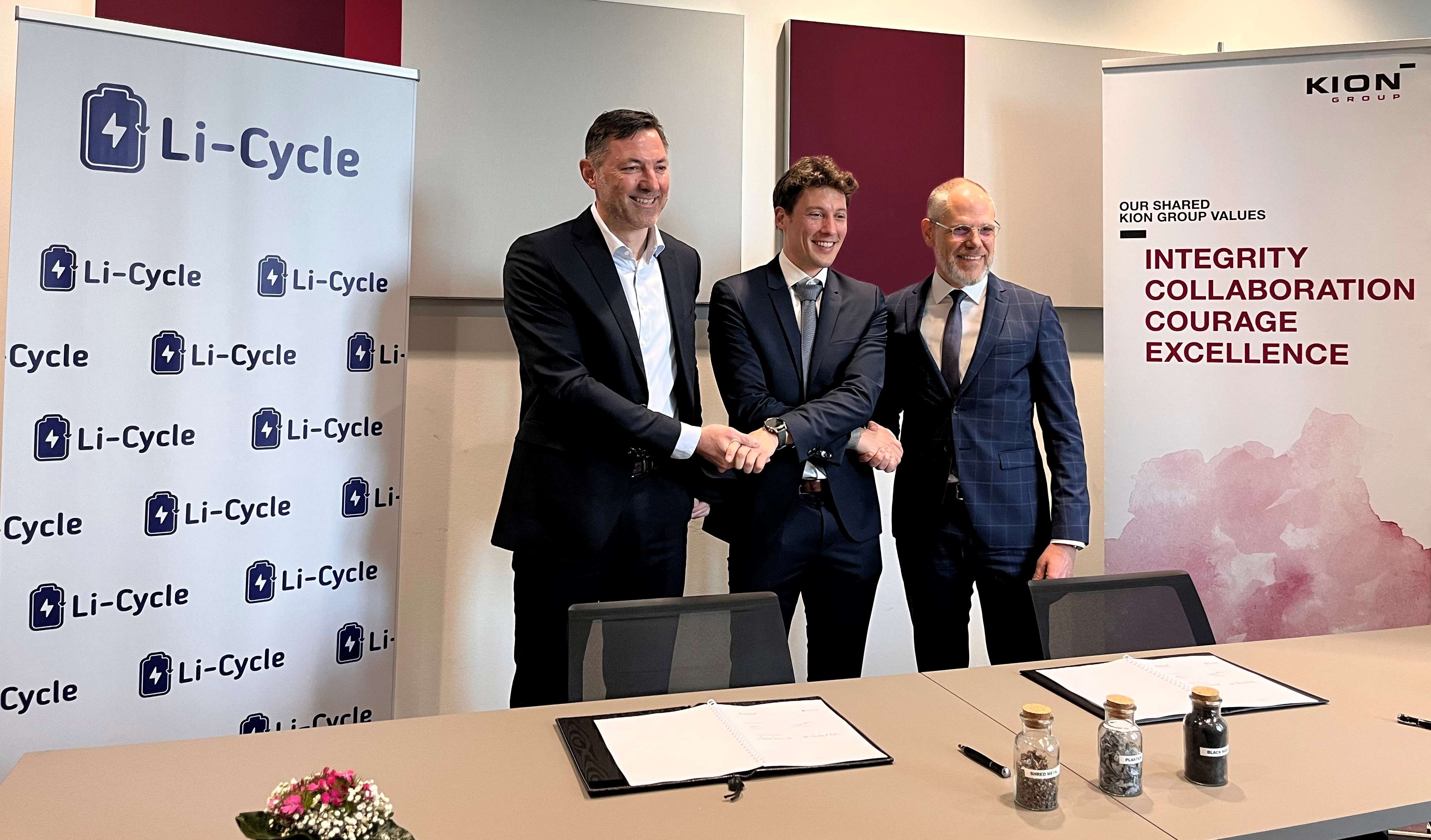 Partnership with Li-Cycle | KION GROUP AG
